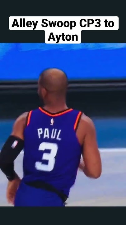 CP3 alley oop to Ayton #basketball #alleyoop #assist #griddy #phoenixsuns #nba #sports - YouTube