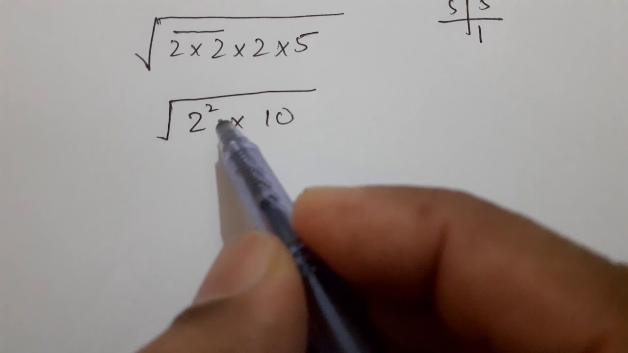 Additional Mathematics Surds Part-1 - YouTube