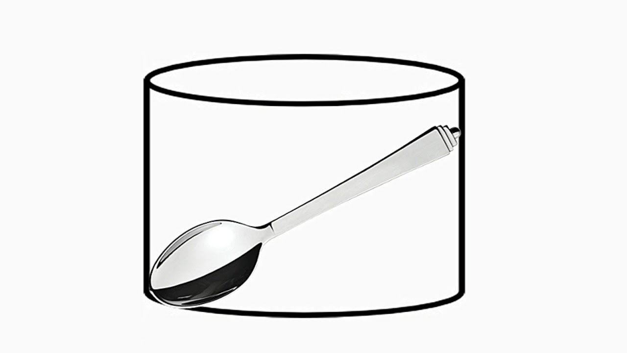 Findind the minimum volume required to fully submerged a spoon in ...