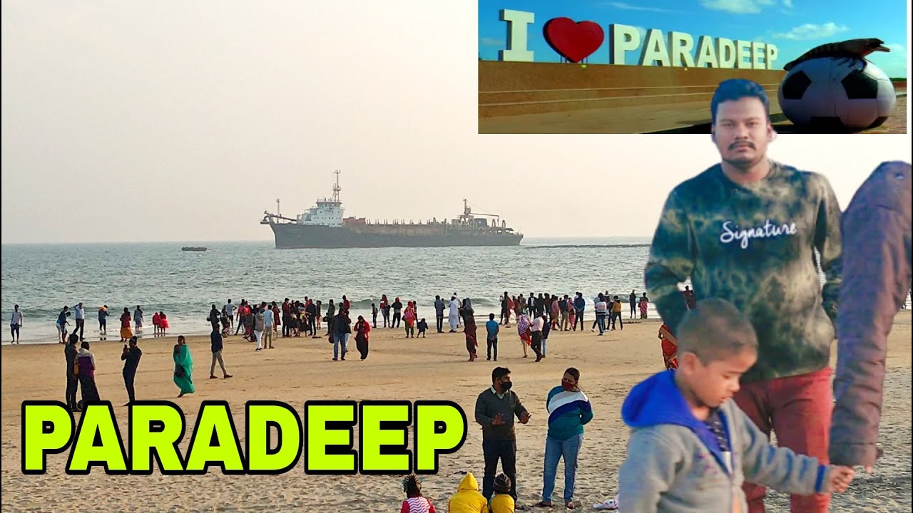 Paradeep sea beach Full Video Day and Night View | Manoj Pradhan # ...