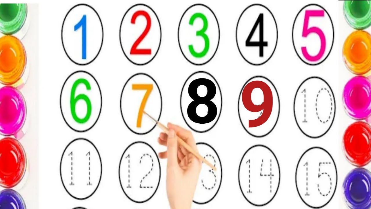 Counting numbers 123456789|endless counting|learn counting|kids class ...