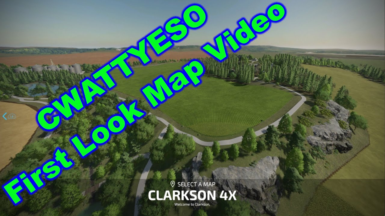 🚜 Farming Simulator 22 (FS22) Clarkson 4X Map | 🌾 First Look Mod Map ...