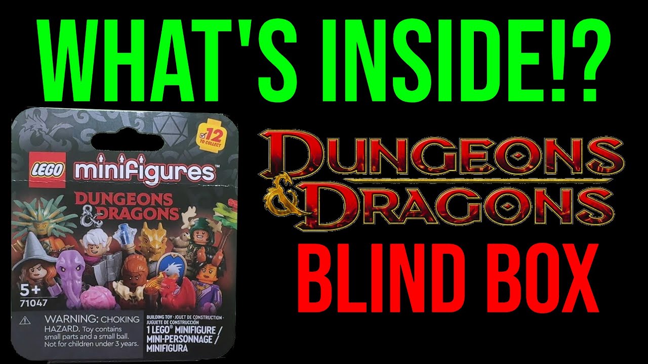 LEGO Dungeons and Dragons Minifigure Blind Box Unboxing Spotlight - YouTube