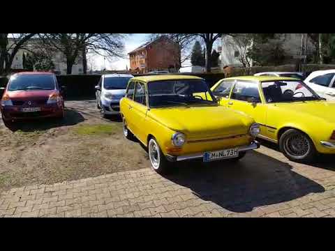 DAF 44 - OPEL REKORD D 1974 Oldtimer - YouTube