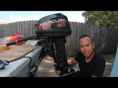 Mercury Outboard Tilt Adjustment - YouTube