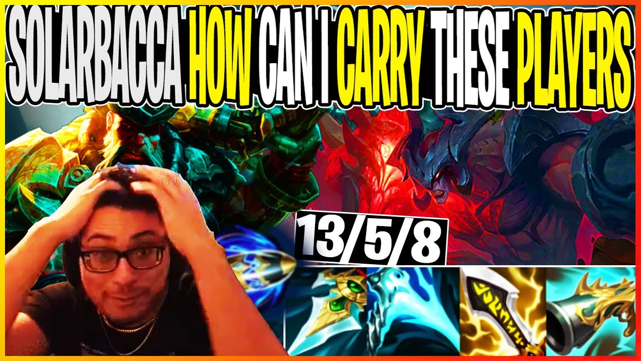 SOLARBACCA How Can I Carry These Players - YouTube