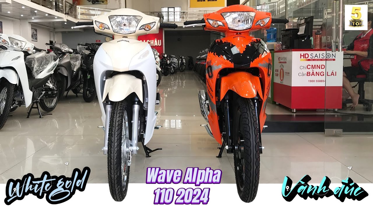 Wave Alpha 2024 CỔ ĐIỂN - SƠN ĐỘ 3D MÂM ĐÚC ️ Wave Alpha 2024 - MẪU XE ...