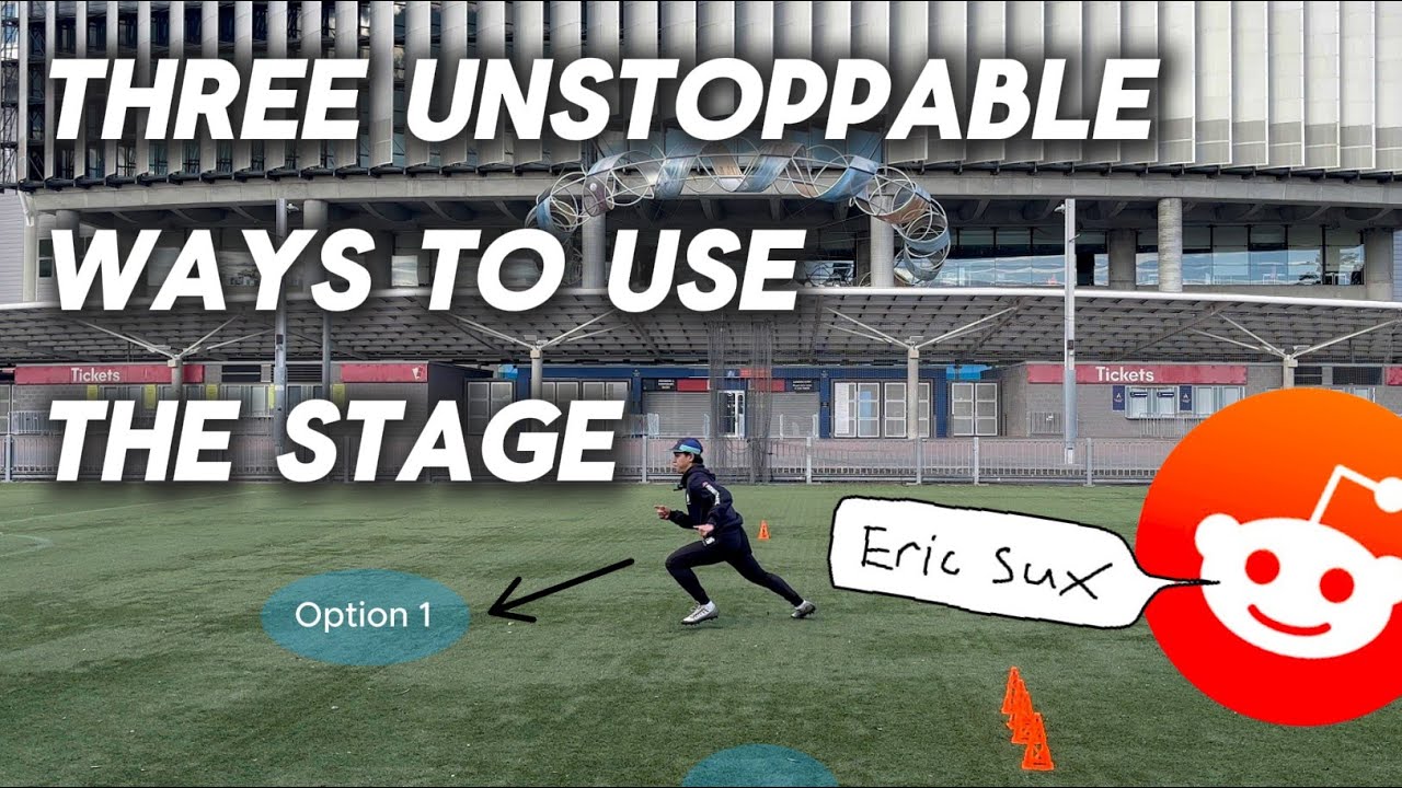 Three UNSTOPPABLE Ways To Use 'The Stage' In Ultimate Frisbee - YouTube