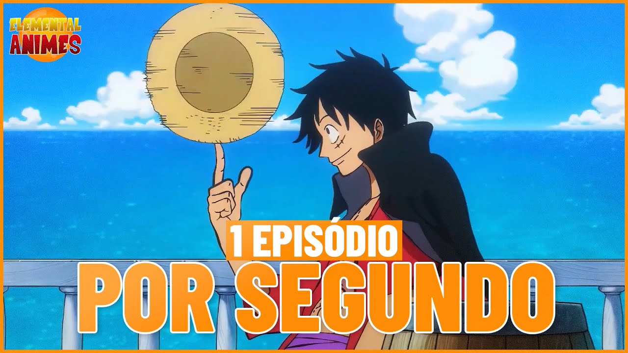 ONE PIECE - 1 EPISODIO POR SEGUNDO [01 ao 1100] - YouTube