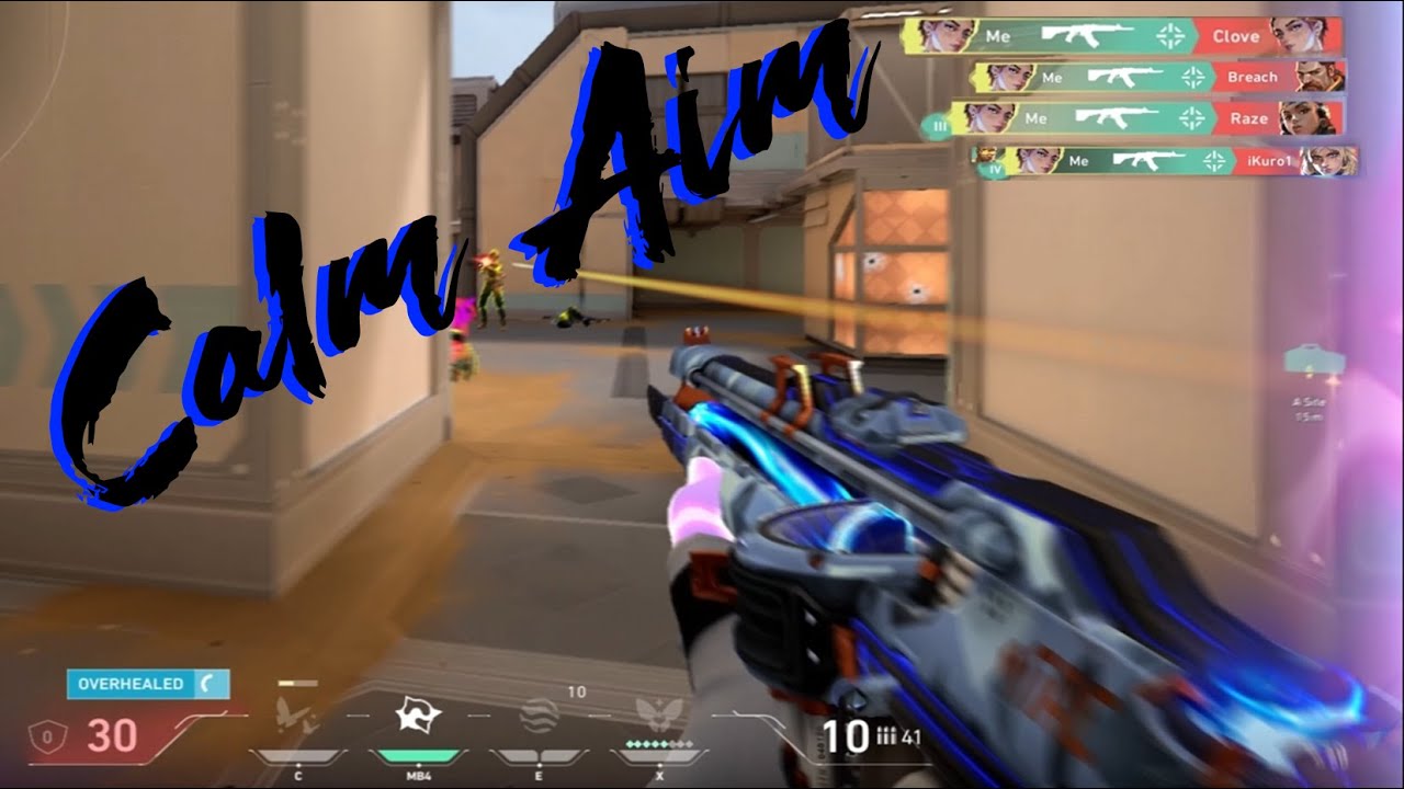 Calm Movement + Calm Aim in Valorant ยิงลมคมจัง - YouTube