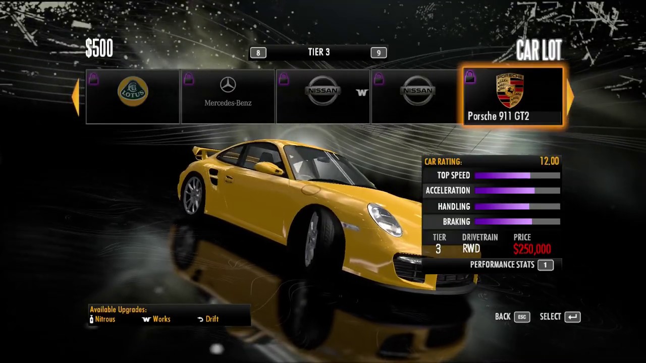 All Cars In Need For Speed Shift (1080p) - YouTube
