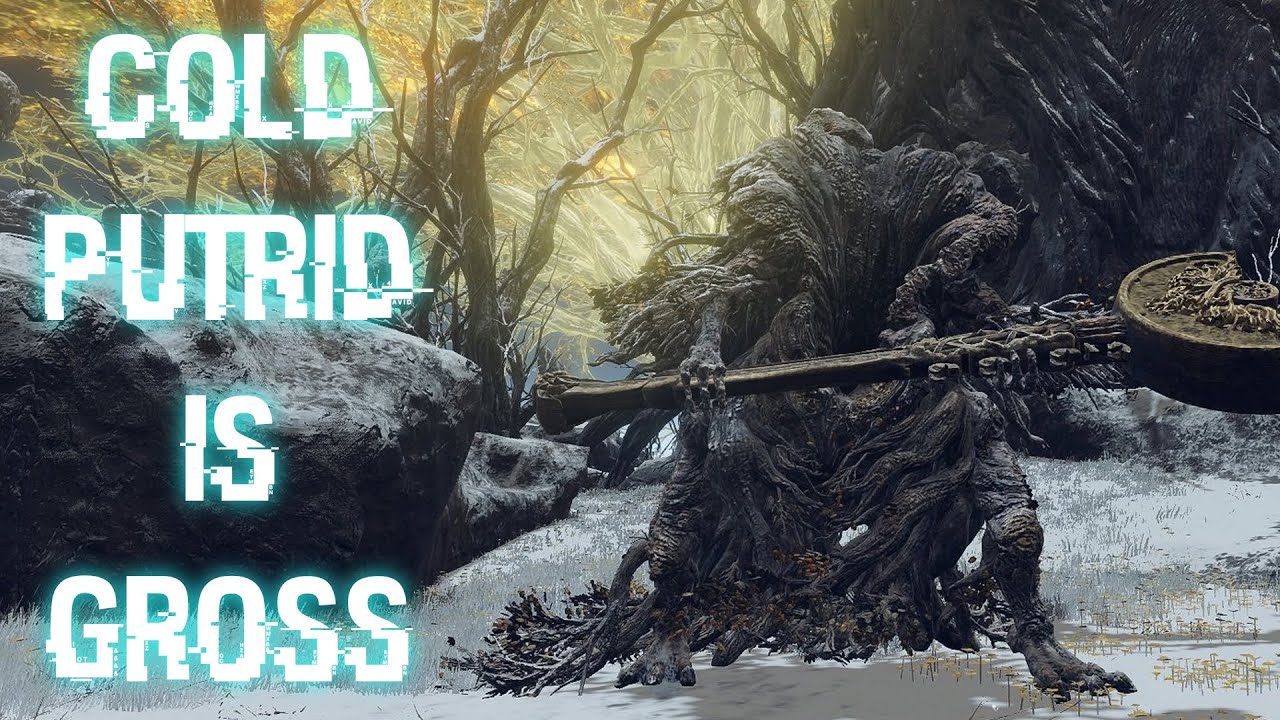 Putrid Avatar Consecrated Snowfield - Elden Ring - YouTube