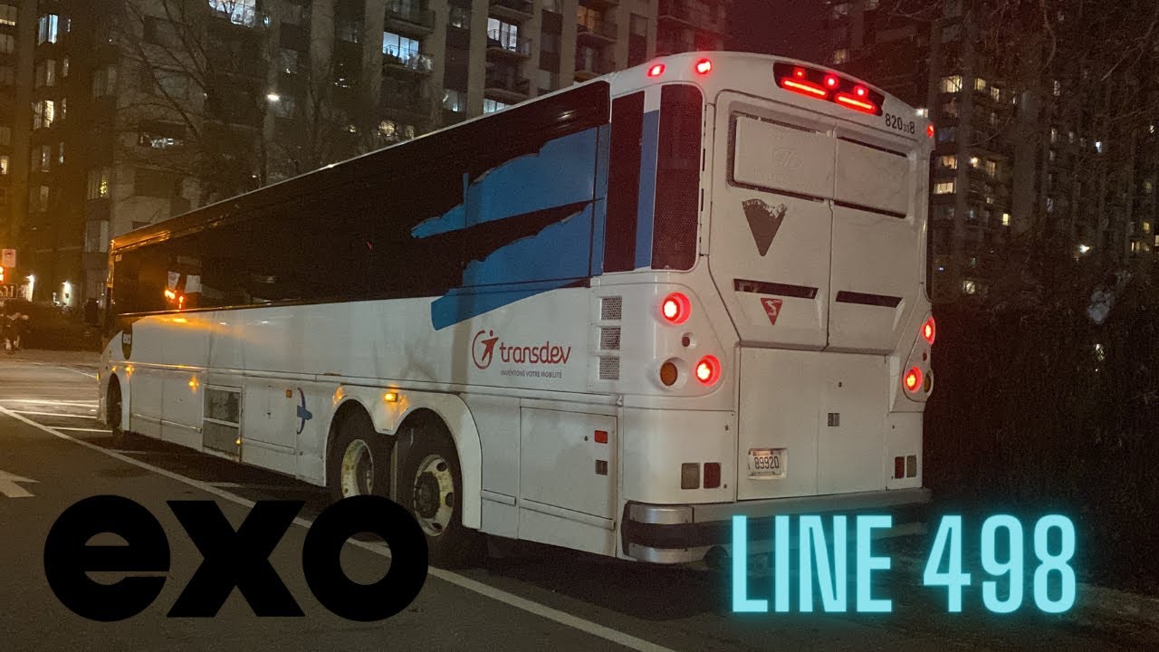 EXO NAVETTE 820(33)8 MCI D4505 BUS RIDE - YouTube