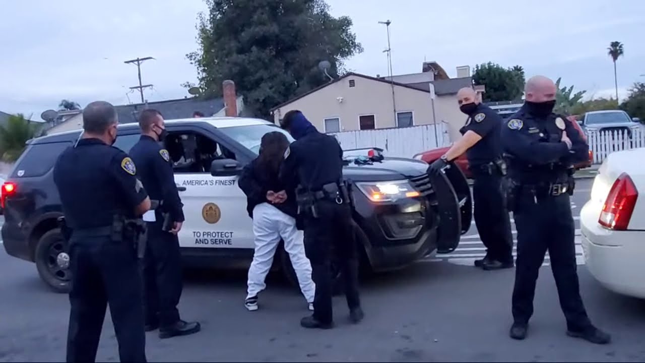 Live Copwatch | Gang Unit Traffic Stop - YouTube