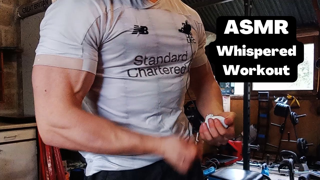 ASMR Relaxing Whispered Gym Workout | Whisper Rambling | Soft Spoken ...