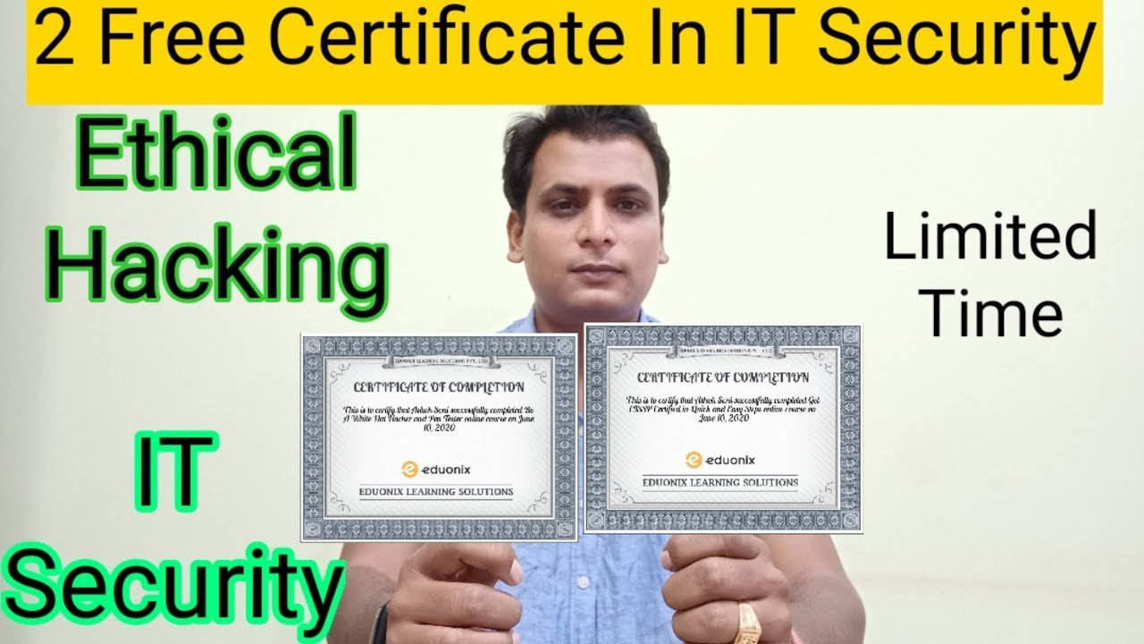 ethical Hacking free Certification | IT Security course for free | EC ...