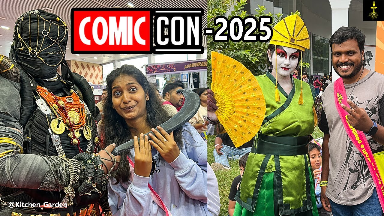 Comic Con India 2025 🇮🇳 #cosplay #comiccon #anime #bangalore - YouTube