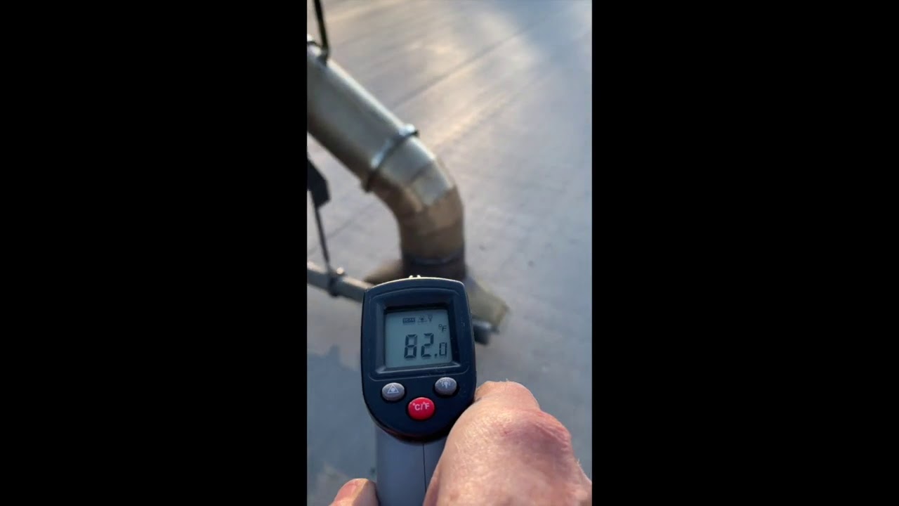 Pavement Drying- Temperature Rise 2 - YouTube