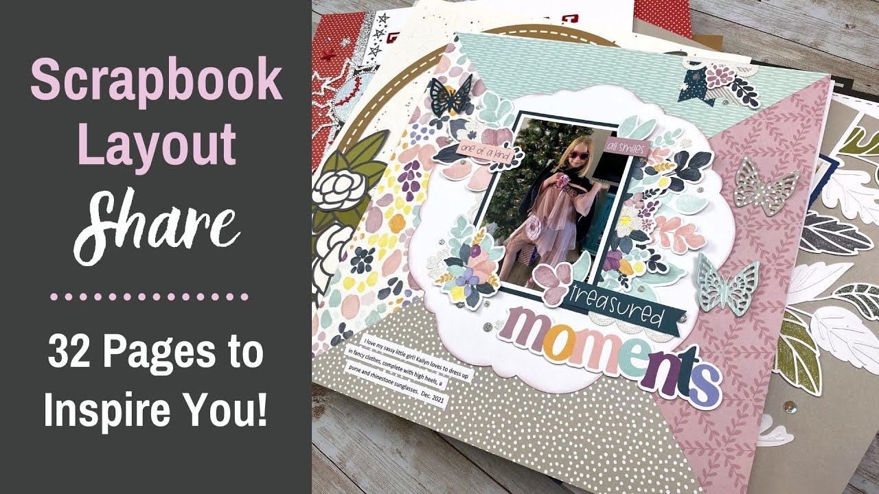 Scrapbook Layout Share | 32 Ideas to Inspire You | Double and Single ...