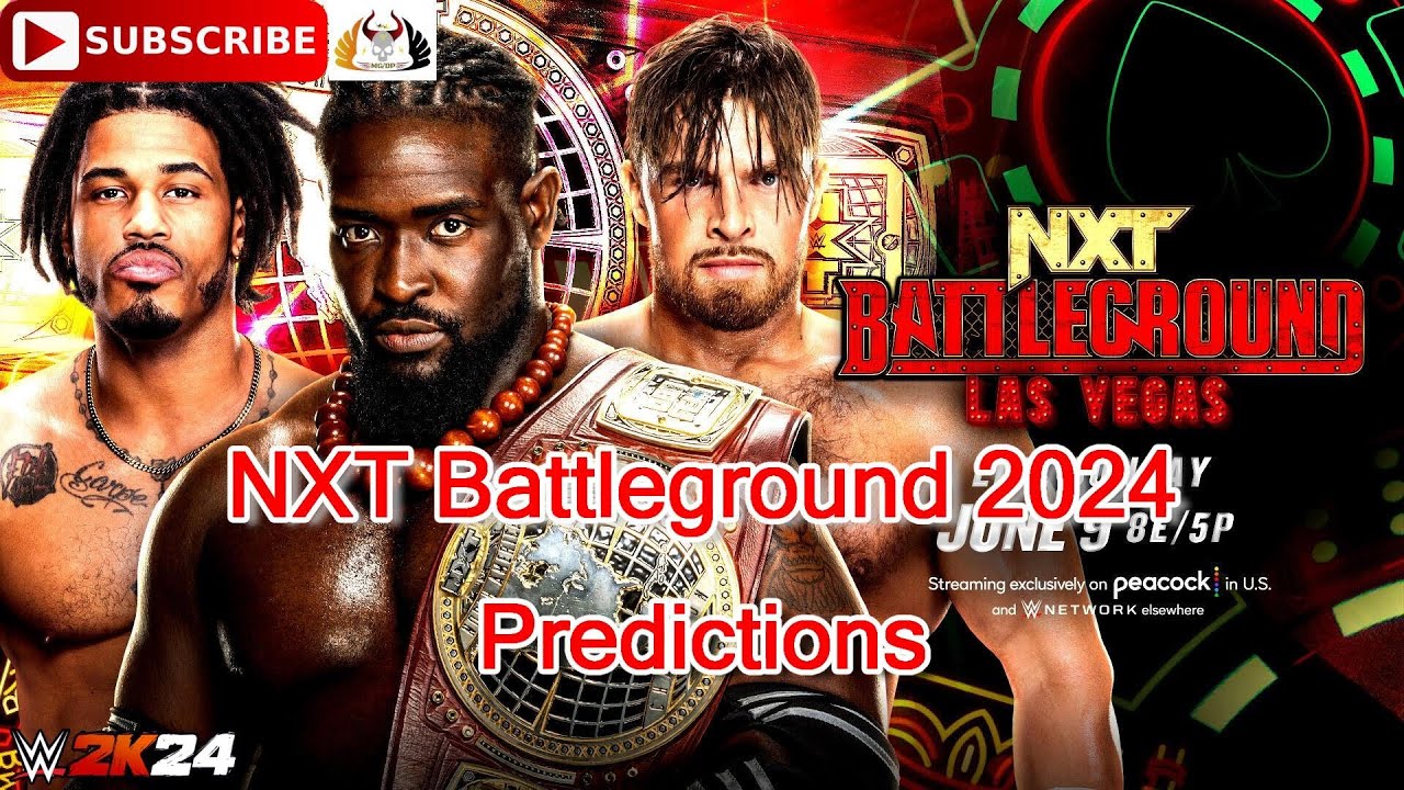 NXT Battleground 2024 NXT North American Championship Oba Femi vs. Wes ...