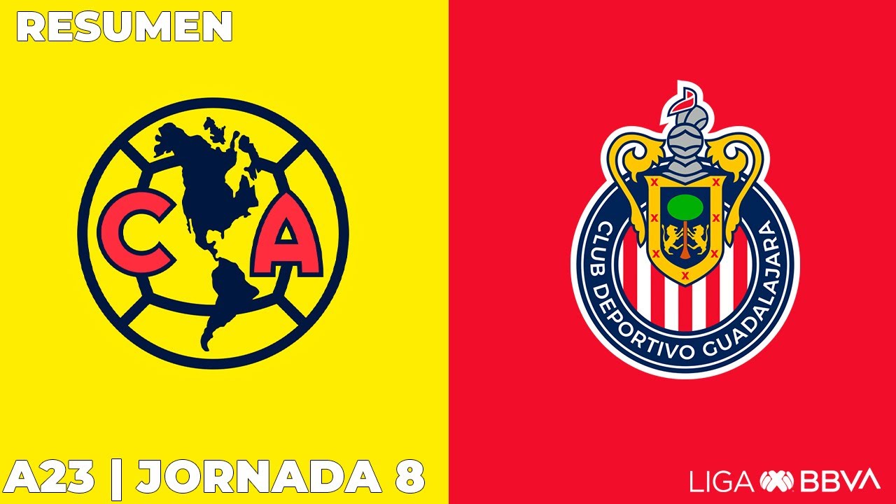 Resumen y Goles | América vs Chivas | Liga BBVA MX | Apertura 2023 ...