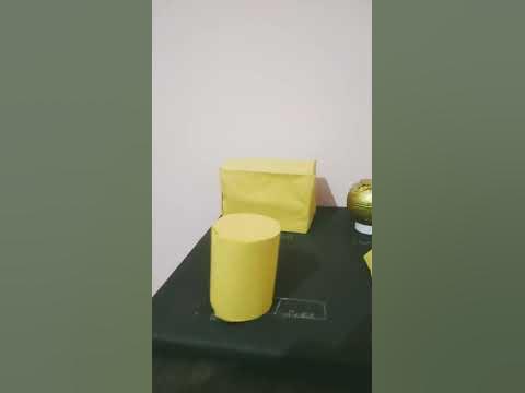 How To Make A 3D Shapes #Maths Project 3D Shapes Model - YouTube