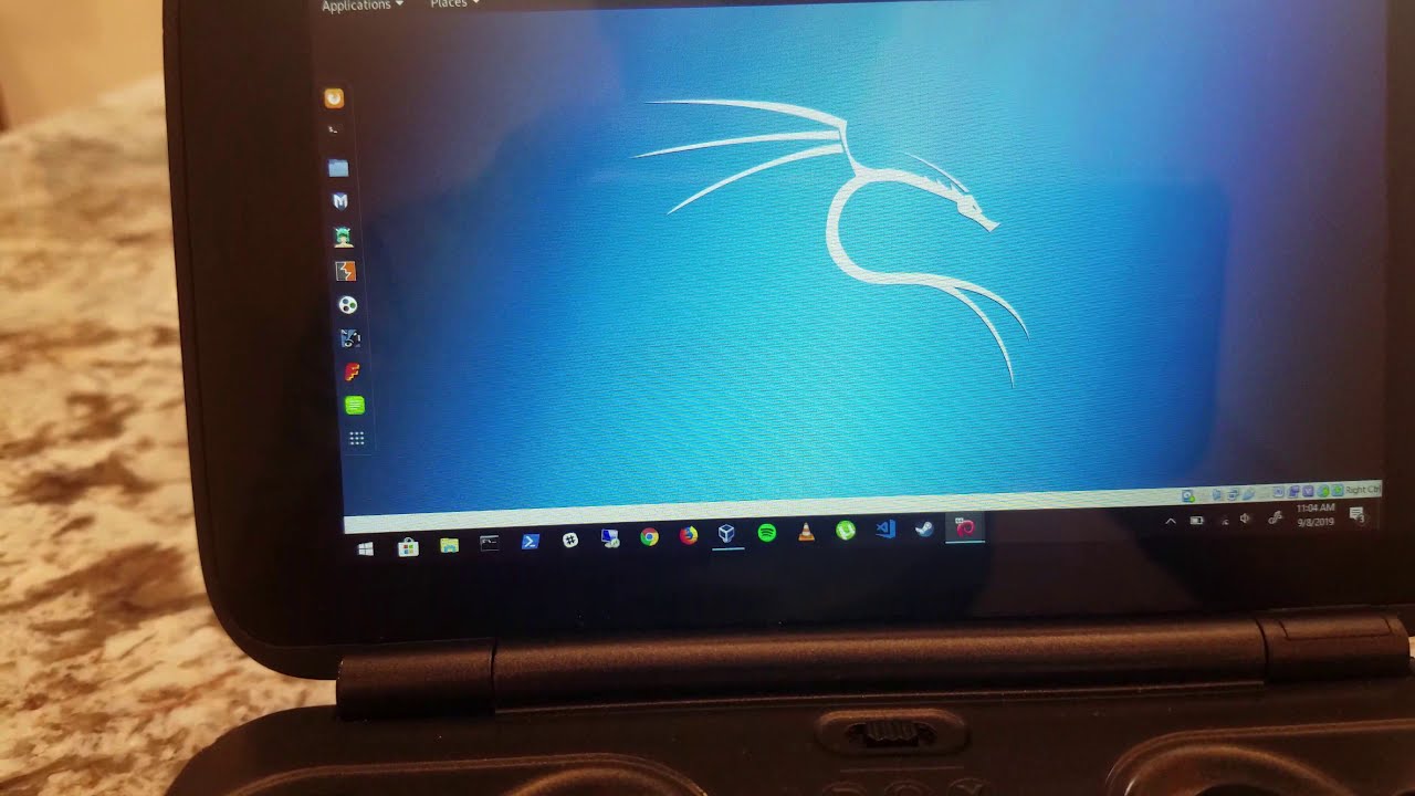 GPD Win 1 - Kali Linux VM - YouTube