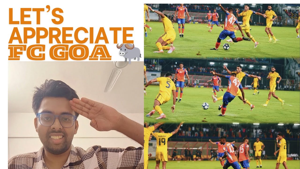 FC Goa vs Al nassr || Fc Goa played exceptional || Brison scored ...