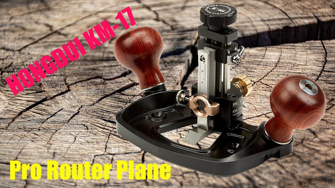 HONGDUI KM-17 Pro Router Plane - YouTube