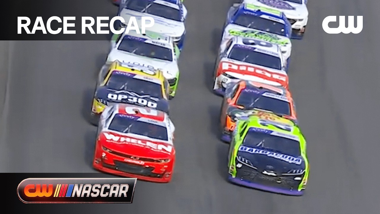 NASCAR Xfinity Series Highlights at Rockingham | The CW - YouTube