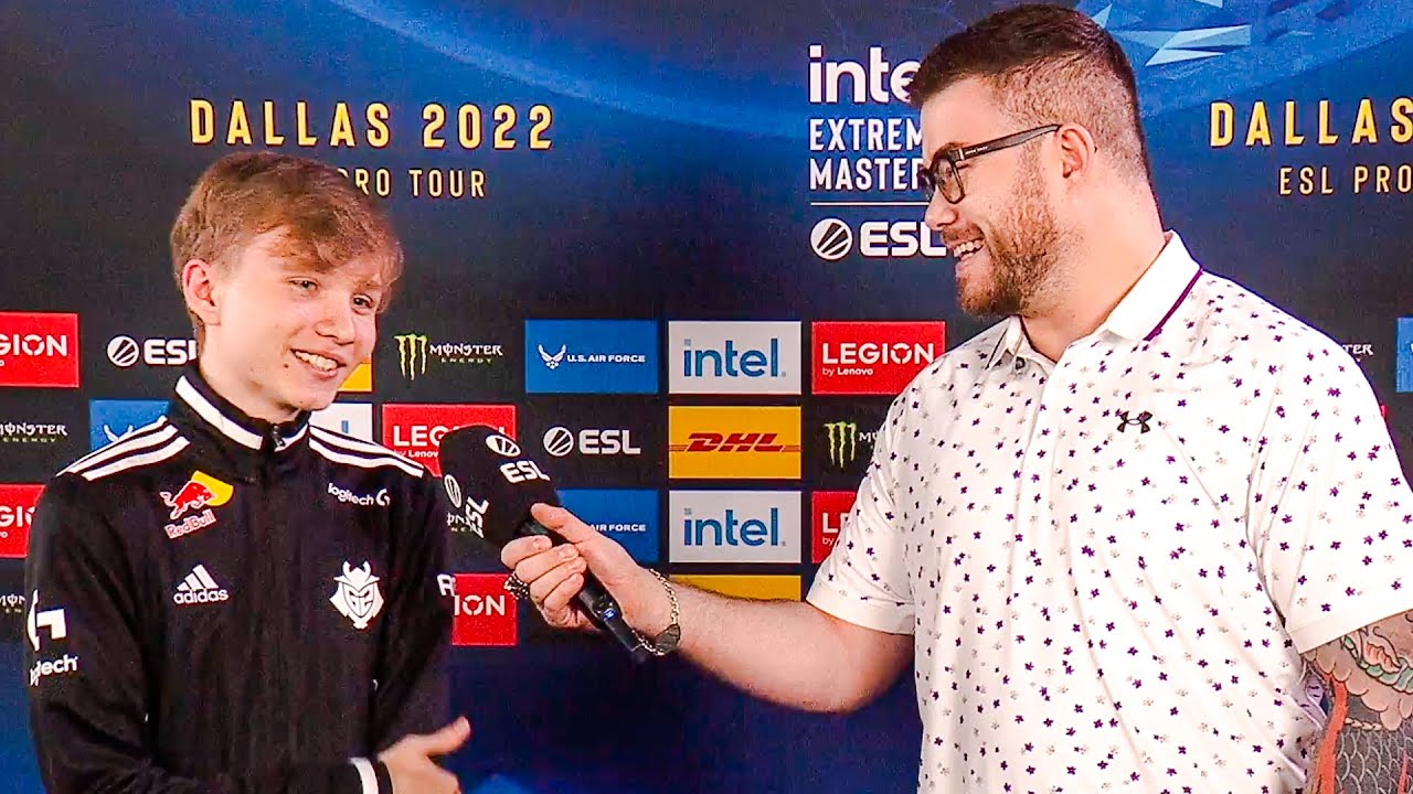 G2 m0NESY - Interview after WIN vs Vitality on IEM Dallas 2022 | CSGO ...