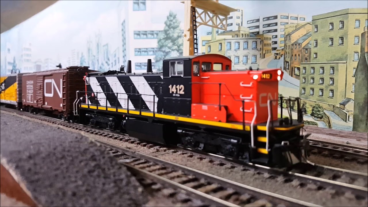 Barton Model Railway USA & Canadian Running November 2017 - YouTube
