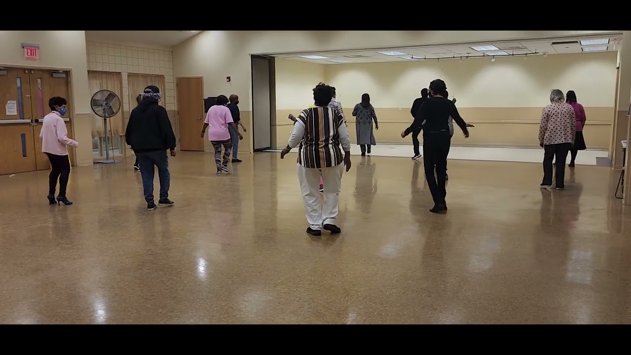 Line dance "Pimp Walk" - YouTube