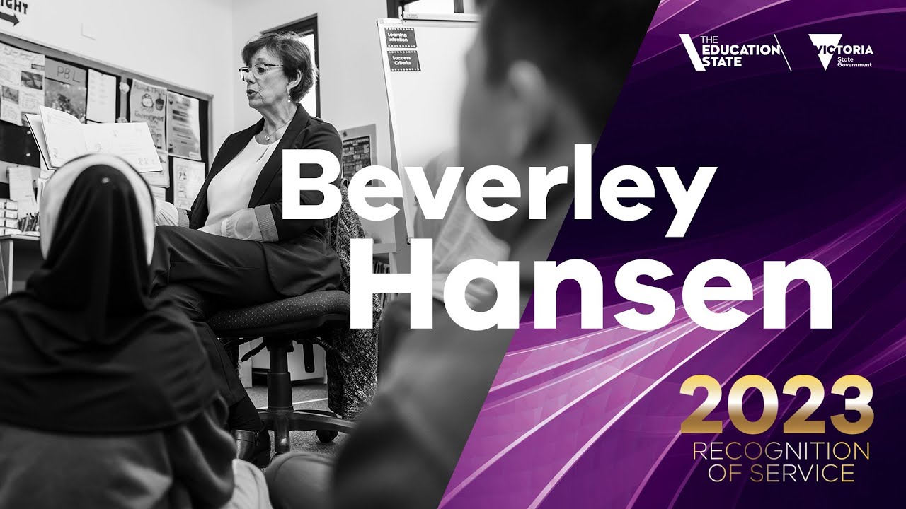 Recognition of Service - Beverly Hansen - YouTube