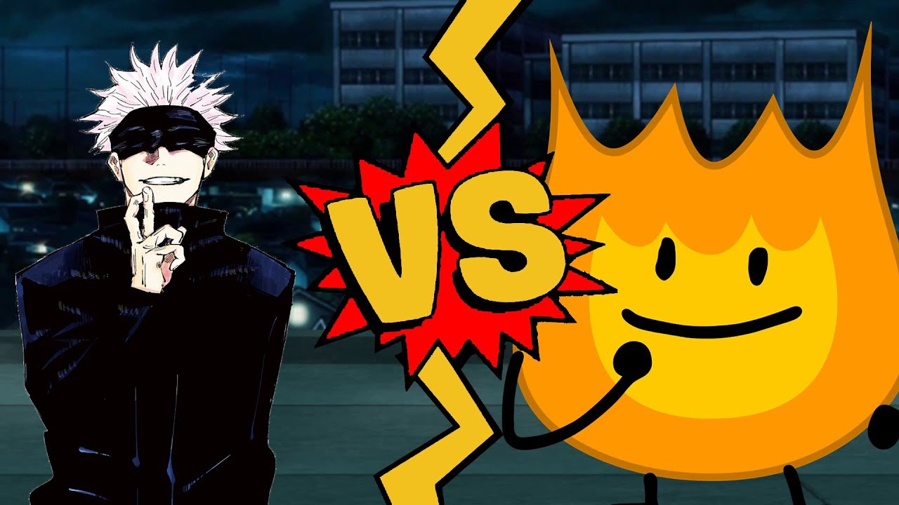 M.U.G.E.N. Battles | Gojou Satoru vs Firey | Jujutsu Kaisen vs Battle ...