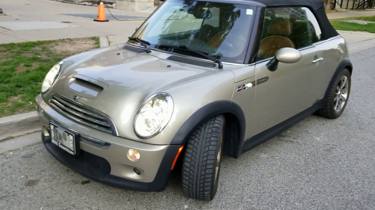2007 Mini cooper S convertible in Toronto | GetInspected 0253 - YouTube