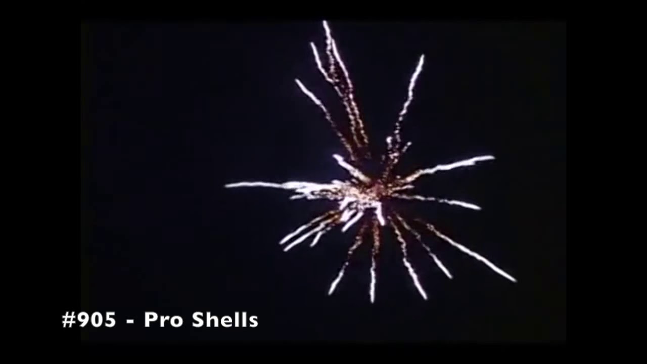 PRO SHELLS - BIG FIREWORKS - 60 GRAM CANISTER - YouTube
