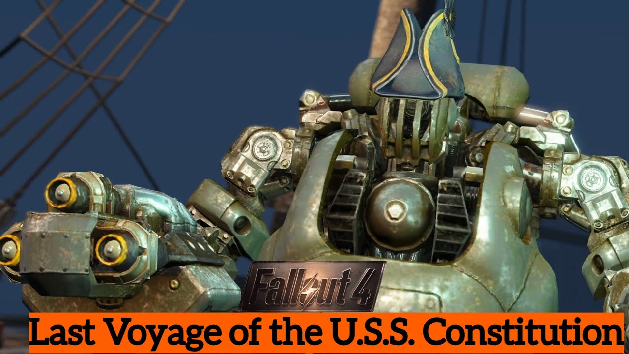 Last Voyage of the U.S.S. Constitution | Fallout 4 Next Gen Part 13 ...