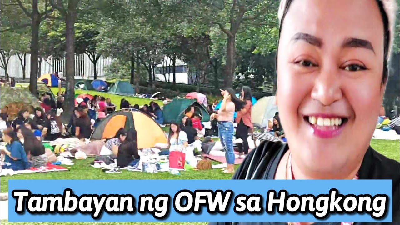 Ang tambayan ng mga OFW sa HONGKONG - YouTube