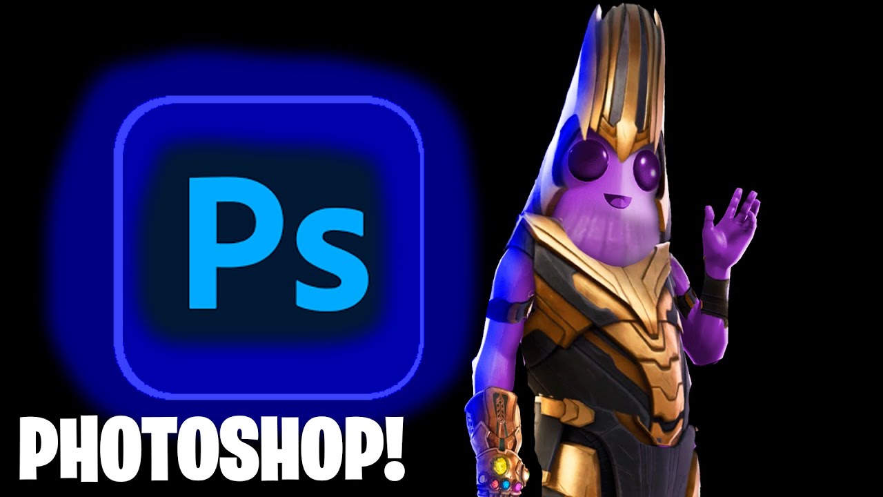 COMO FAZER UMA SKIN DE FORTNITE CUSTOMIZADA NO PHOTOSHOP TUTORIAL - YouTube