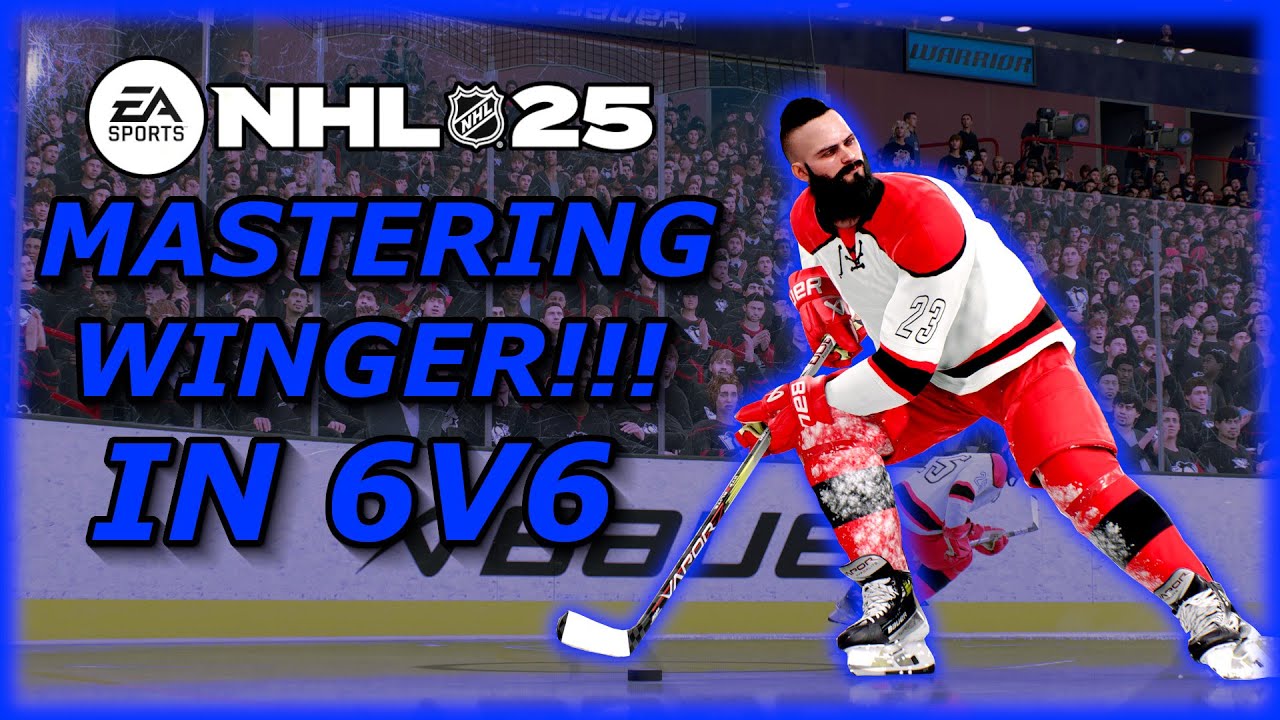 BASICS OF WINGER | MASTERING WINGER | NHL 25 EASHL - YouTube