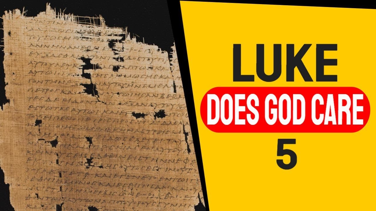 Luke 5 Jesus does Care about suffering - YouTube