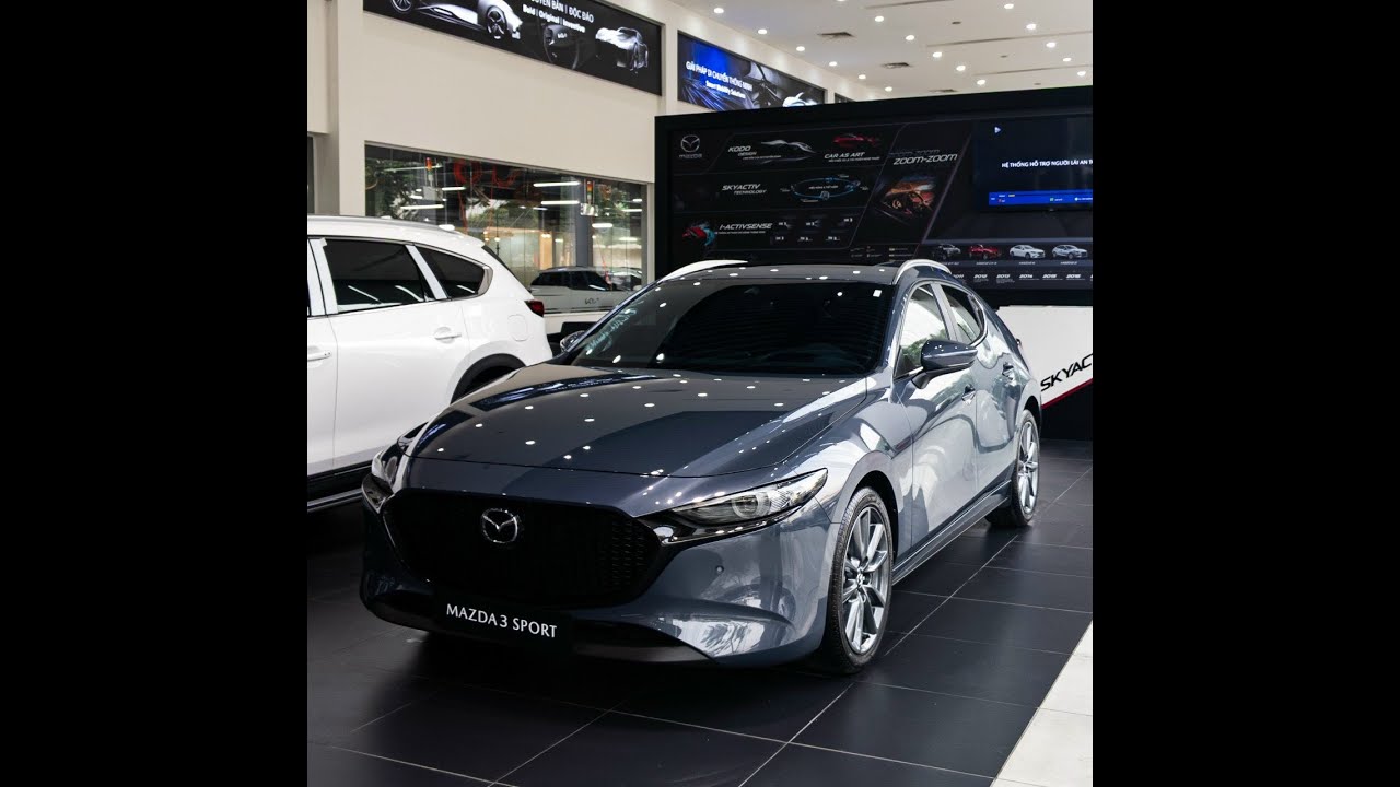 NEW MAZDA3 SPORT PREMIUM MÀU XANH XÁM 47C ĐẶC BIỆT | MAZDA3 SPORT CÁ ...