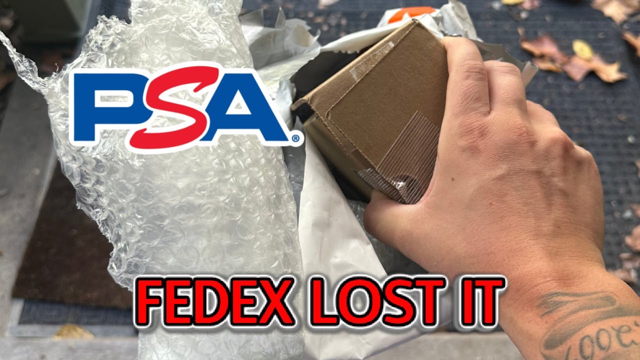 FedEx Lost My PSA Return (September 2023 20 Card Return) - YouTube
