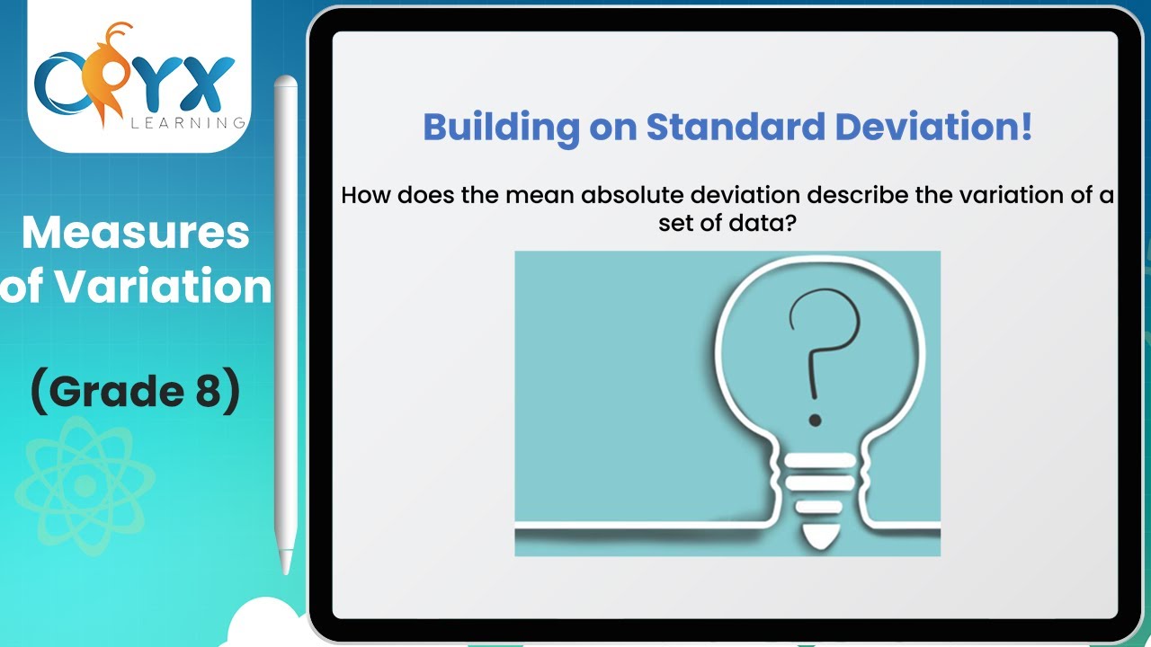 Measures of Variation | Grade 8 Math | Oryx Learning - YouTube