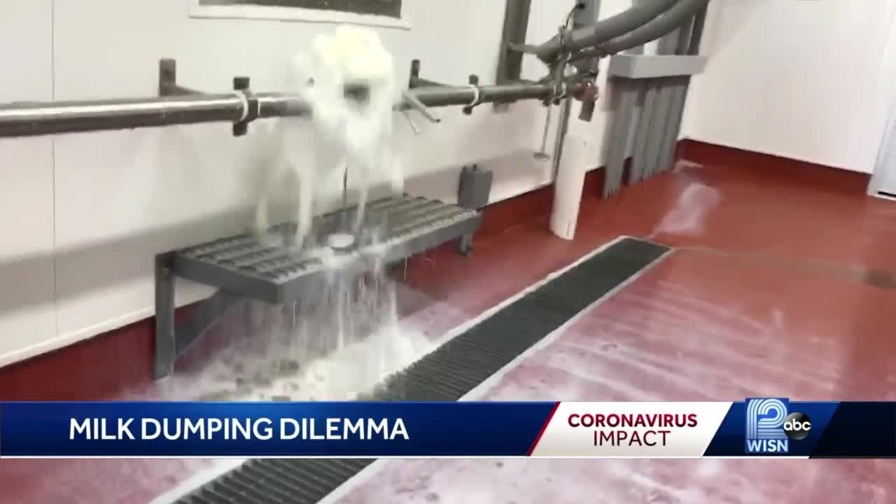 Milk surplus leads to hundreds of thousands of gallons of milk dumped ...