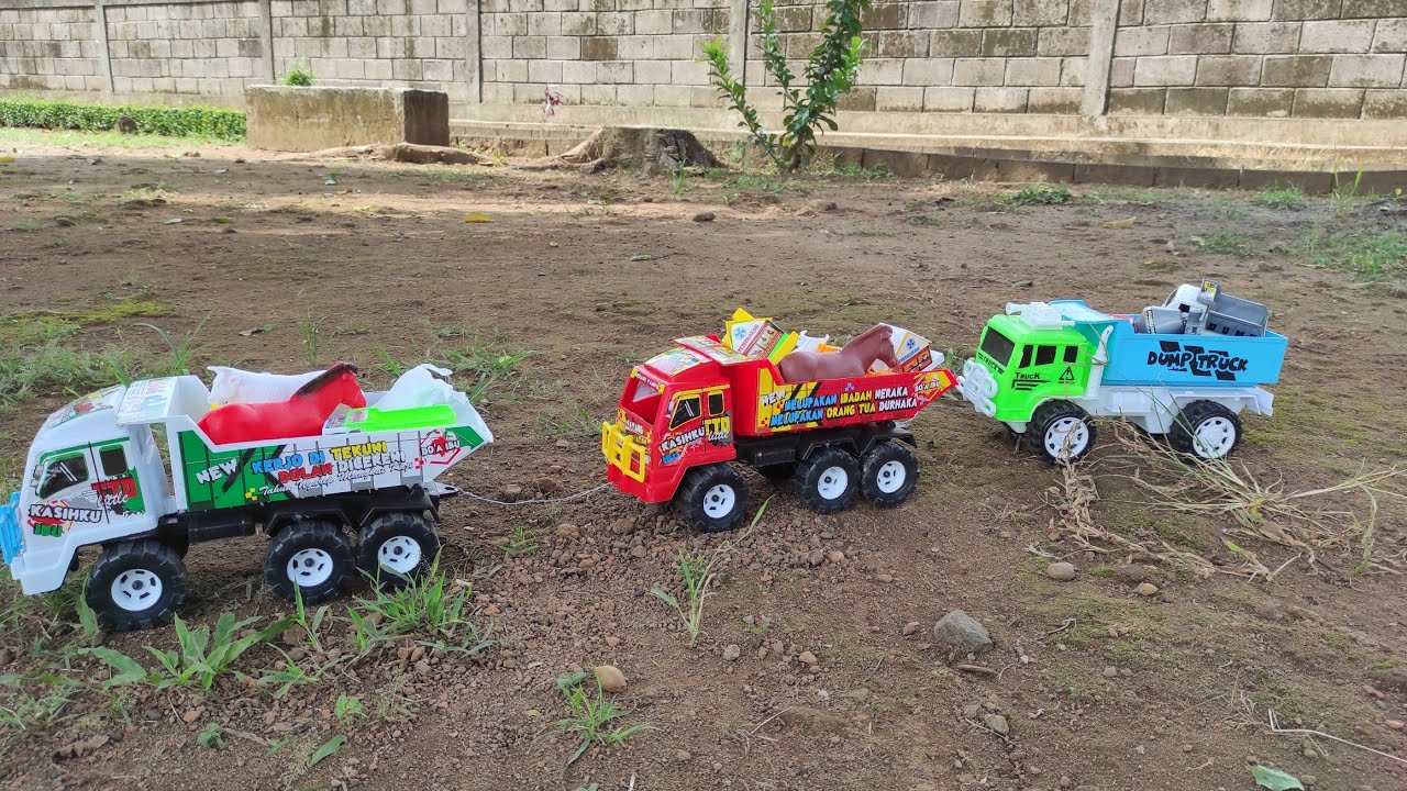 Menemukan mobil mainan truk rc truk beko mobil pemadam kran mobil box ...
