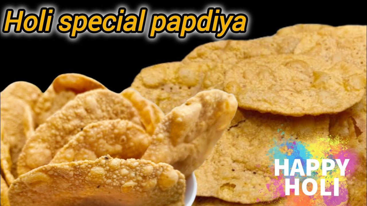 Besan ke papadiya | बेसन की पपड़ियां | Holi special Recipe | unique ...