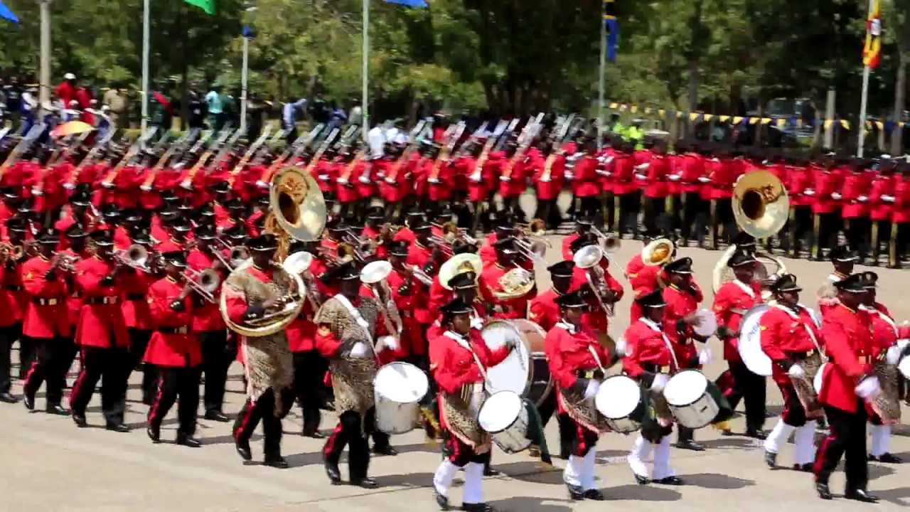 COMMISSION PARADE AT THE TANZANIA MILITARY ACADEMY 2013 - YouTube