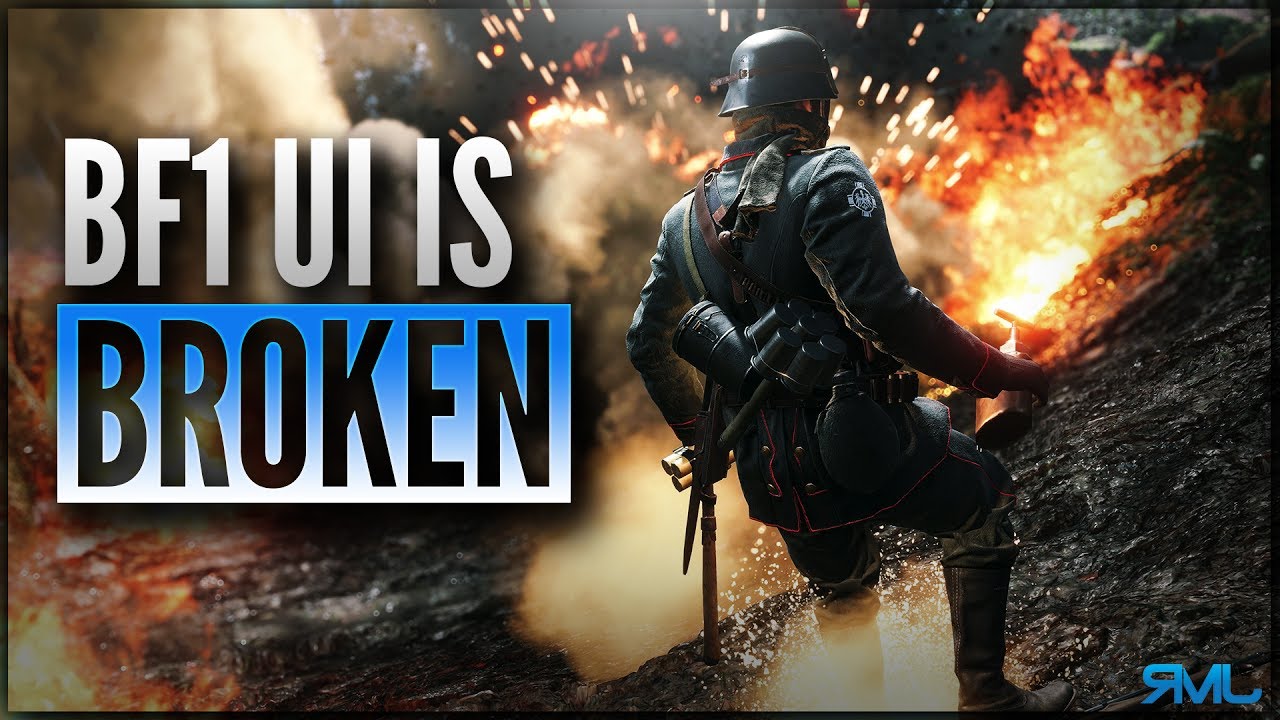 BF1 UI IS BROKEN - FRIENDS ARE ALWAYS OFFLINE - Battlefield 1 gameplay ...